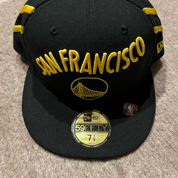 New Era | Accessories | New Era Black And Yellow San Francisco Cap ...